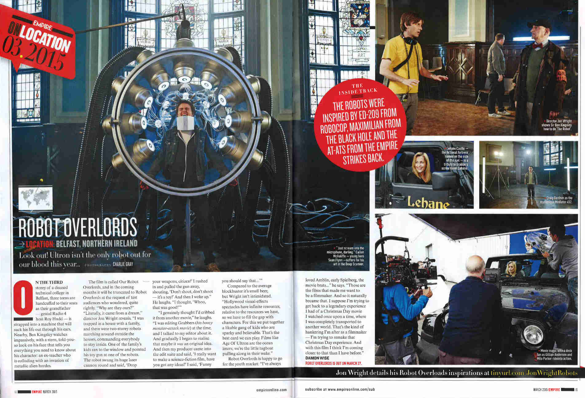 The Set – Jon Wright, Film & TV Director
